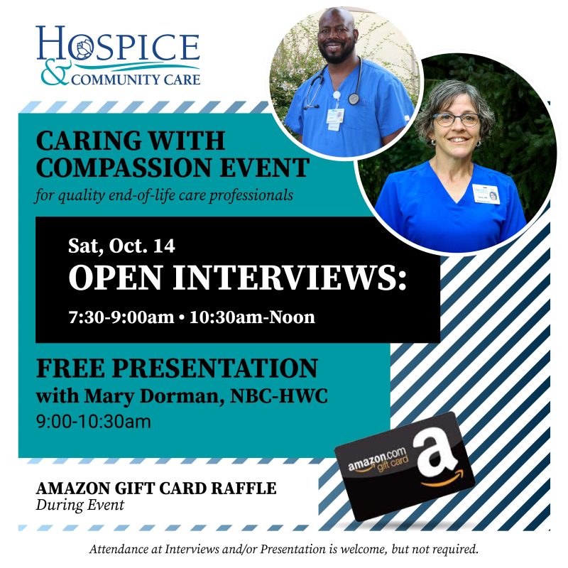 Caring with Compassion Event - Hospice & Community Care